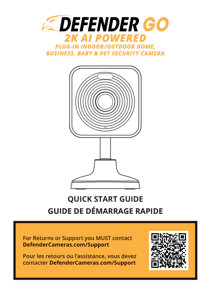 Defender GO | Quick Start Guide – Defender Cameras